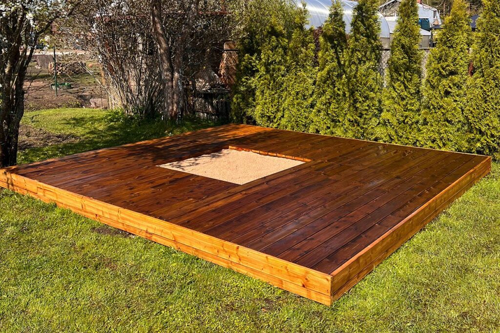 How To Build A Floating Deck: Foundation Deck System